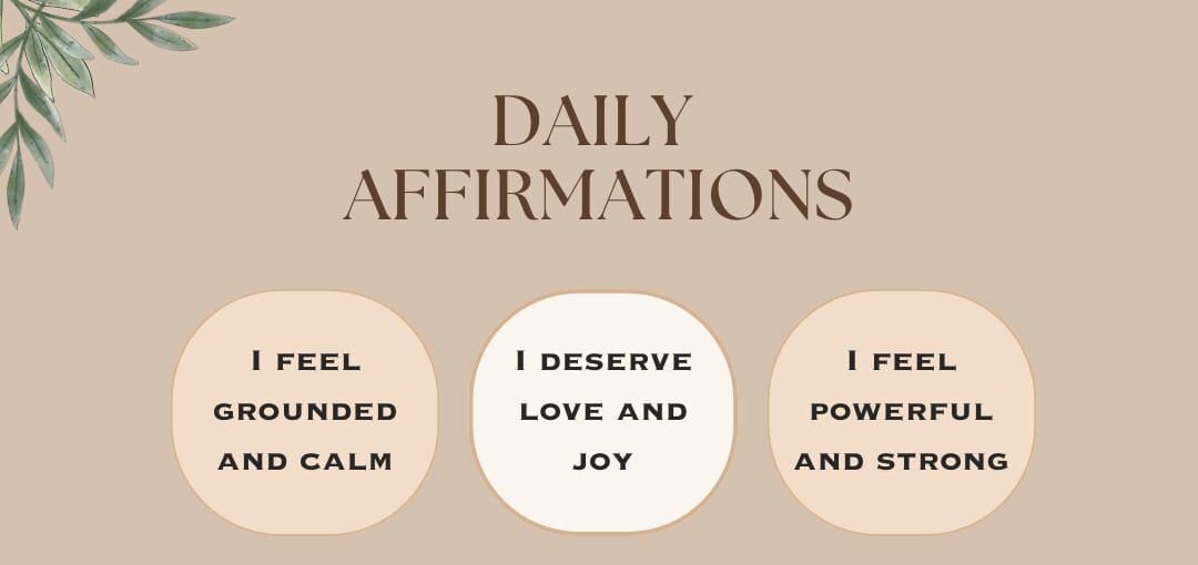 Daily Affirmations Chart - Etsy