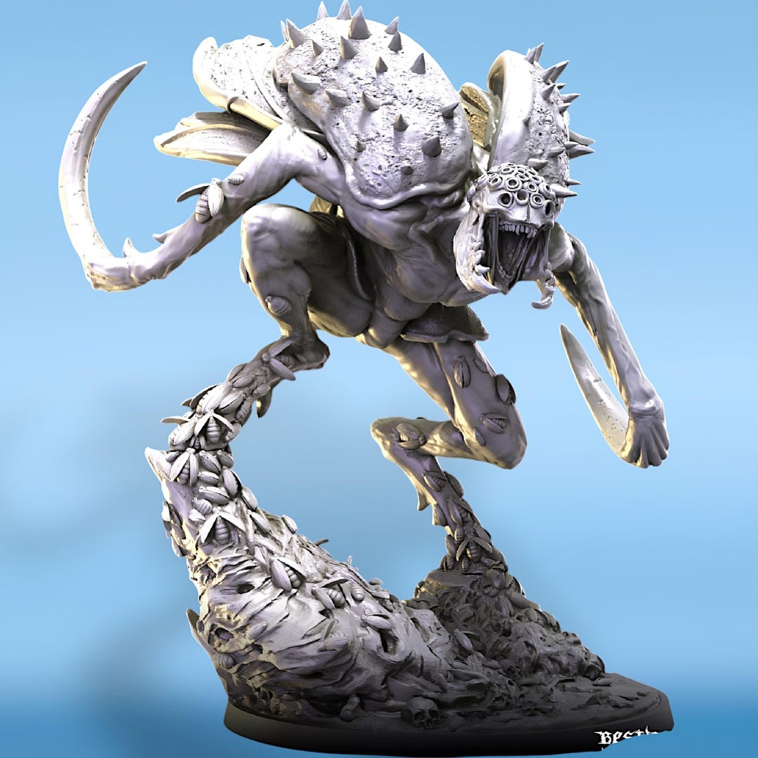 Infected Monster Miniature | Dnd Figure for Tabletop Rpgs | Fantasy Bug ...