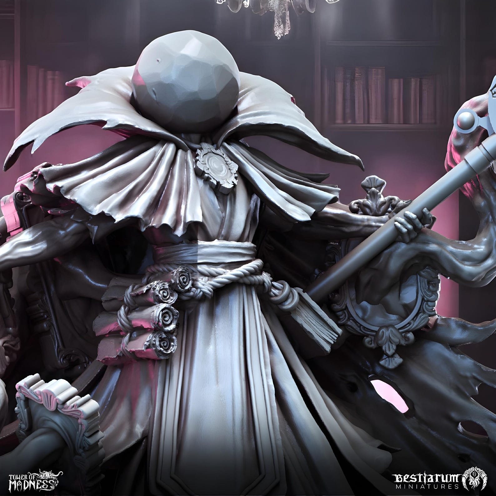 Moon Sorcerer Mage Miniature | Dnd Figure Tabletop Rpgs | Magical ...