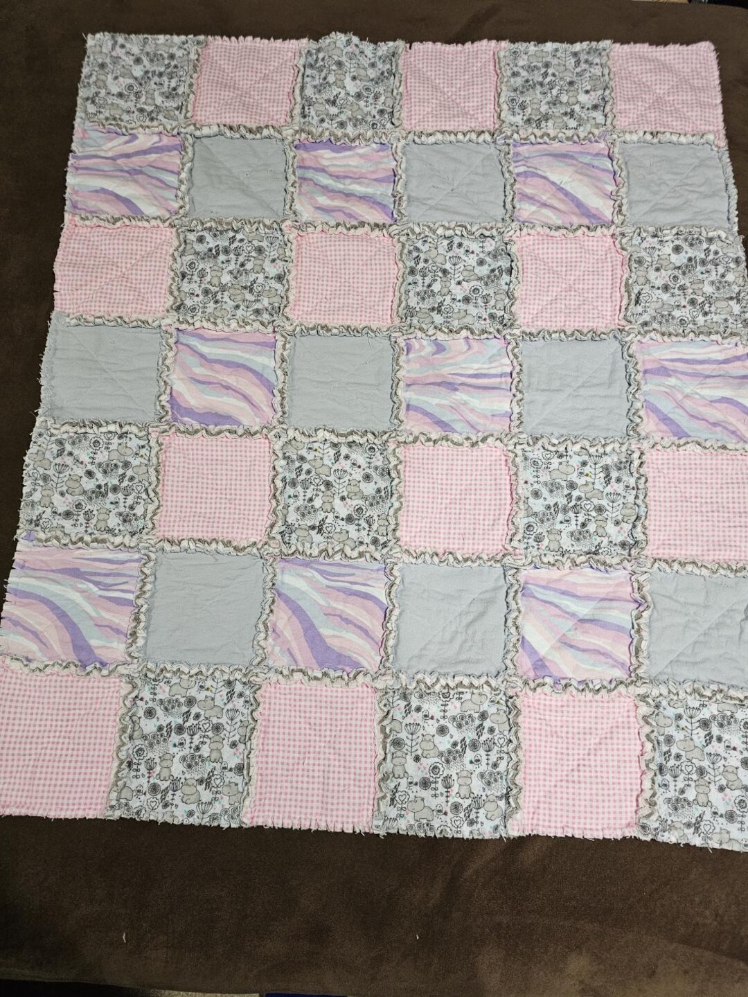 Infant/toddler Rag Quilt - Etsy