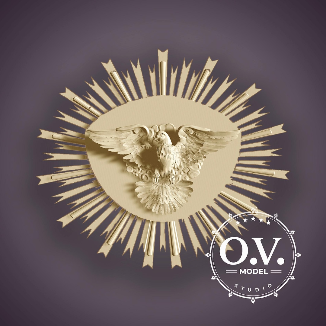 Dove of Freedom, Dove Carving Peace Symbol CNC Art Wooden Relief Wall ...