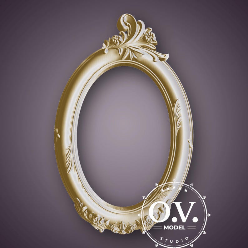 Carved Frame Pack 10 Models, CNC Frame Models, STL File Pack ...