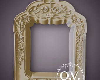 Frame for Icons Stl, Religious Frame Design, Holy Decor Cnc, Spiritual ...