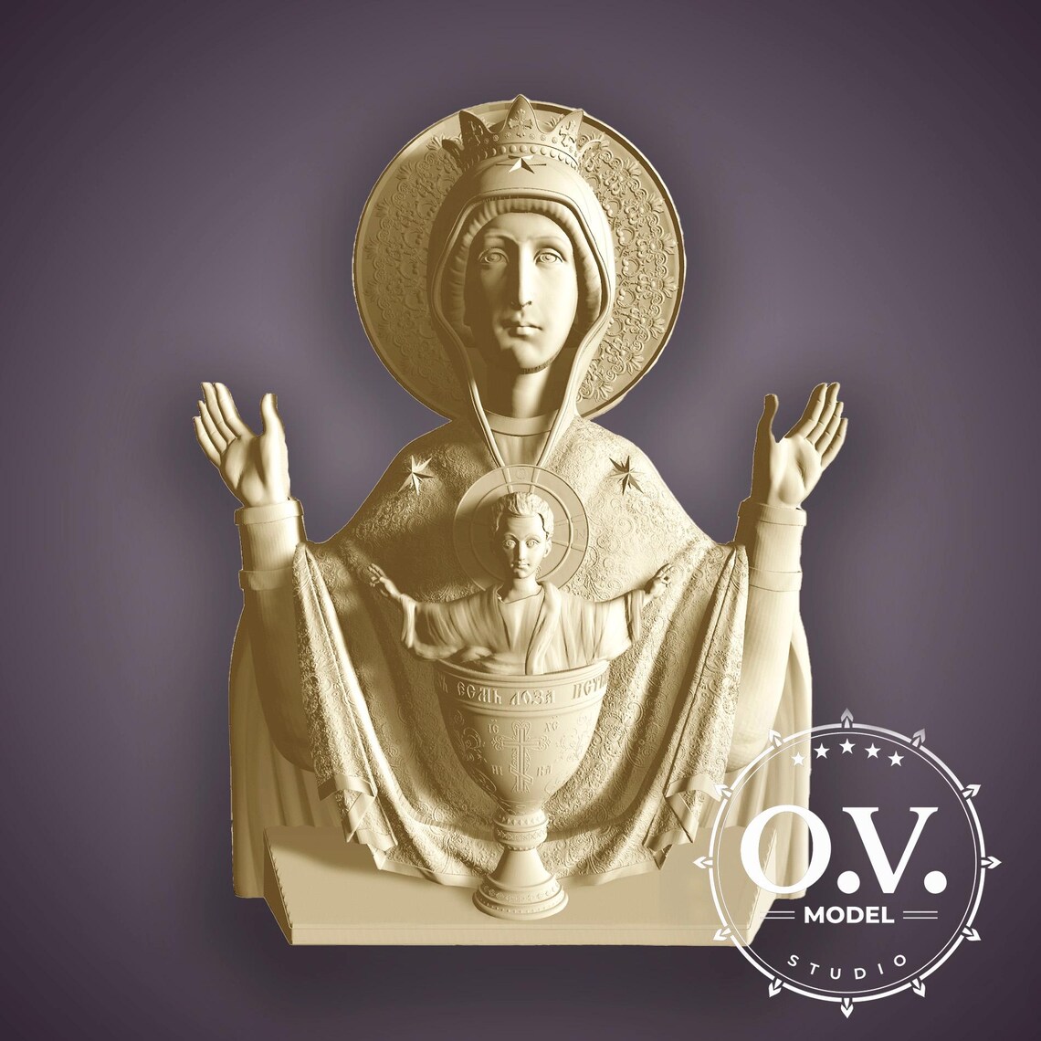 10pcs Virgin Mary Jesus Christ Religious Decor Christian Art CNC ...