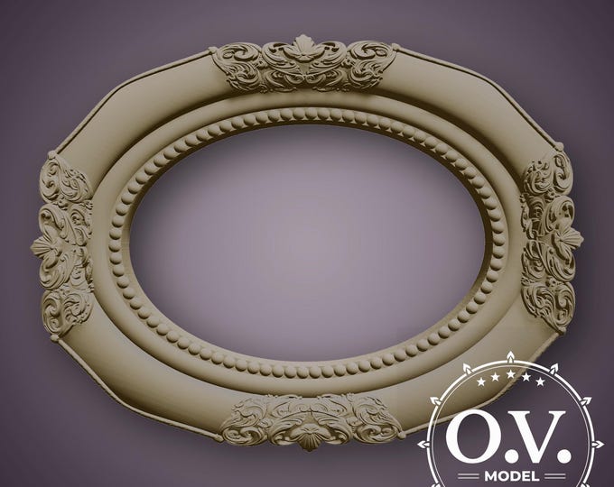 Ornate Frame Stl, Icon Frame Design, Holy Decor Cnc, Religious ...