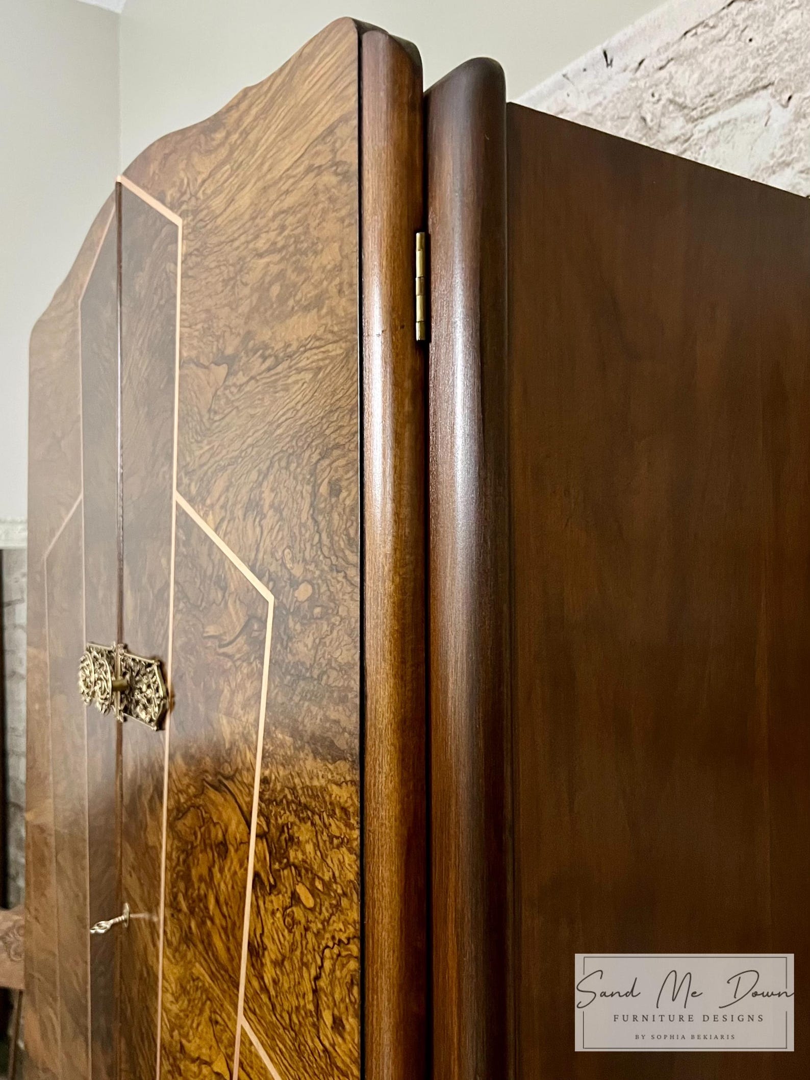 Sold-art Deco Wardrobe (redesigned) - Etsy