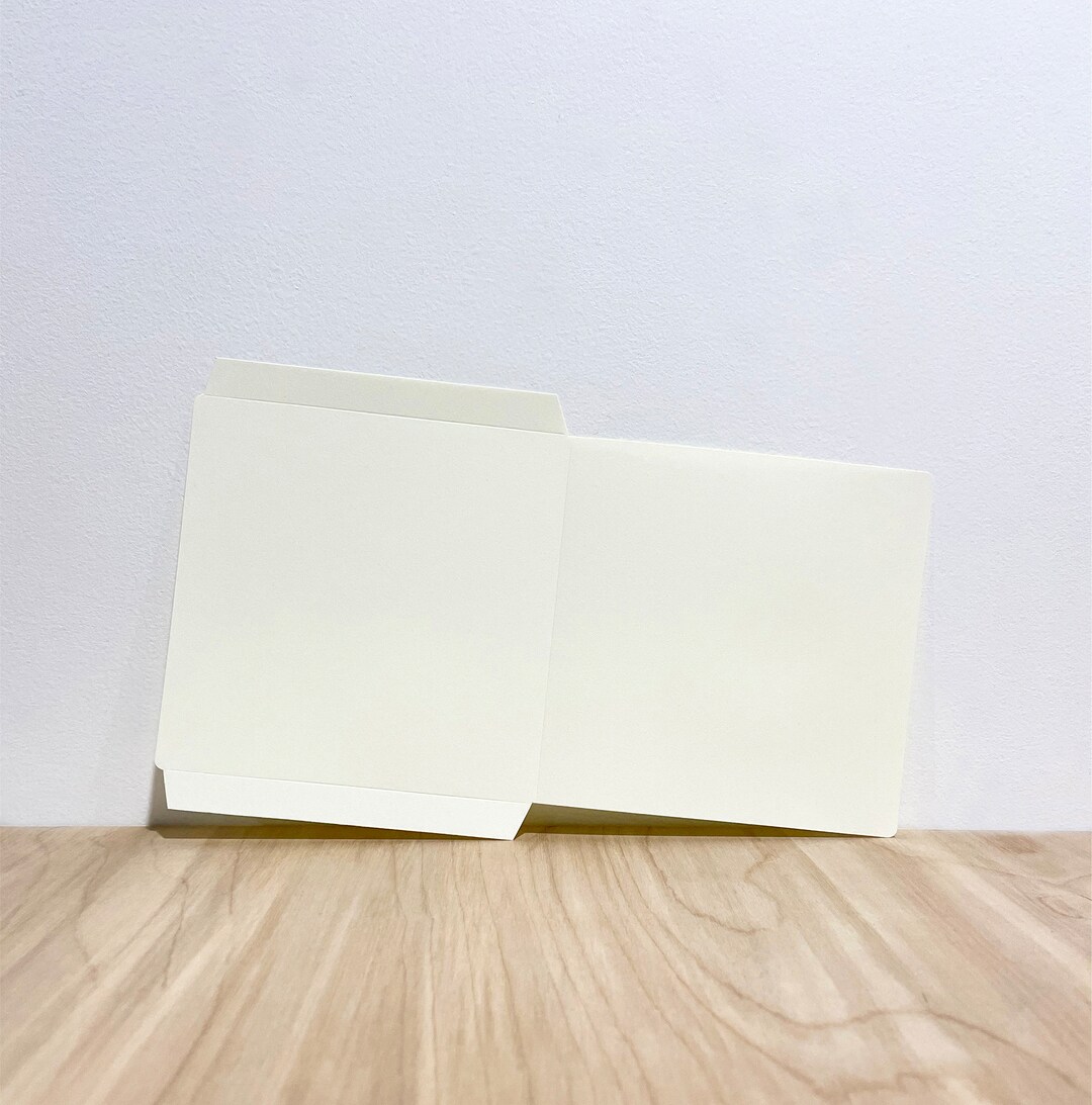 CD Inner Paper Sleeve - Un-assembled - Soft White Paper - Music ...
