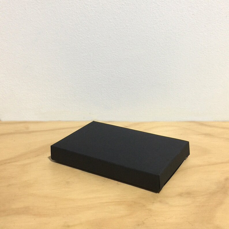 Cassette Boxes Black Paper Both Sides Closed Cassette - Etsy