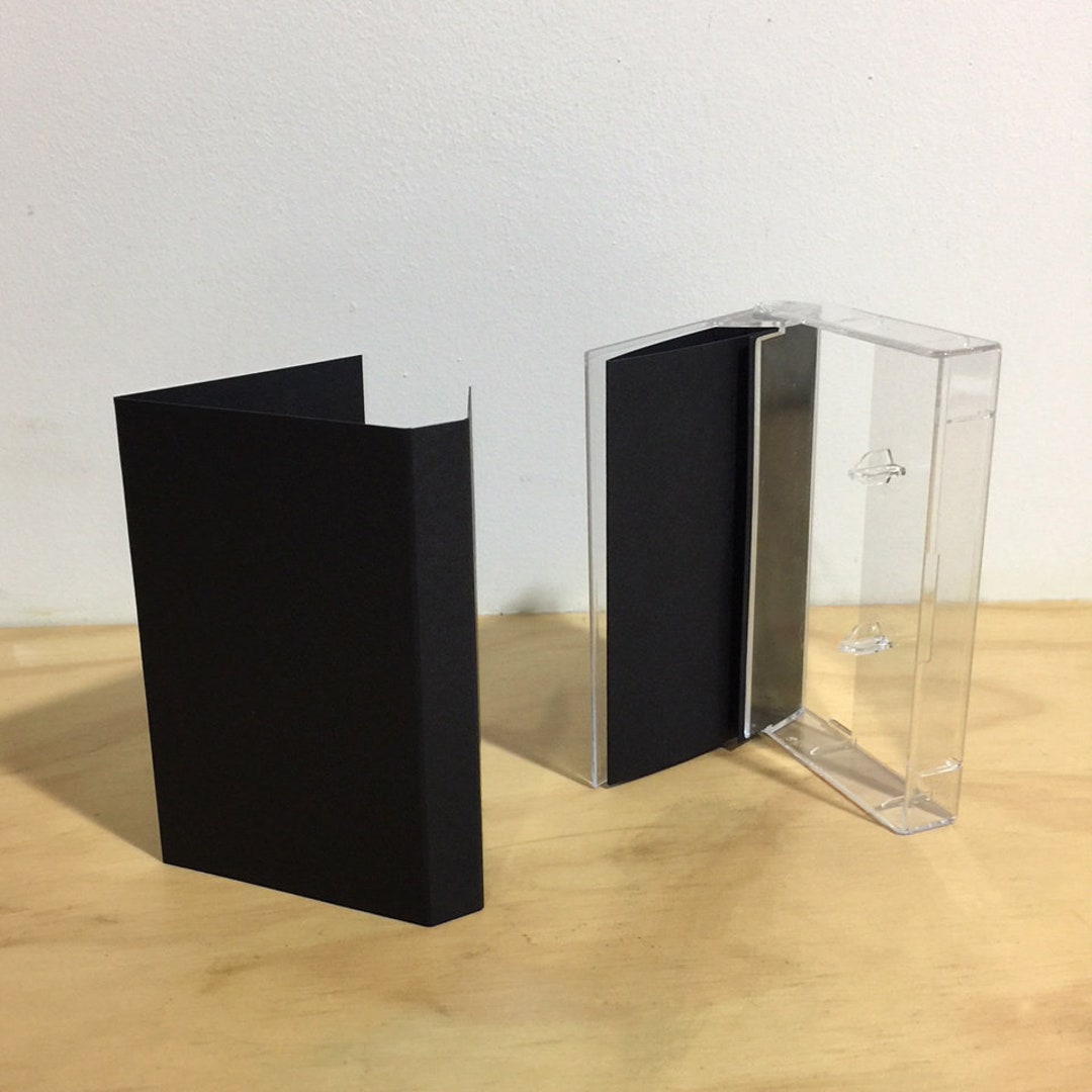 Cassette J-cards - Black Paper - With Inner Panel - Music Packaging ...