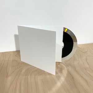 CD Sleeves - New Design - 3 Panel, Inner Pocket - Bright White Paper ...