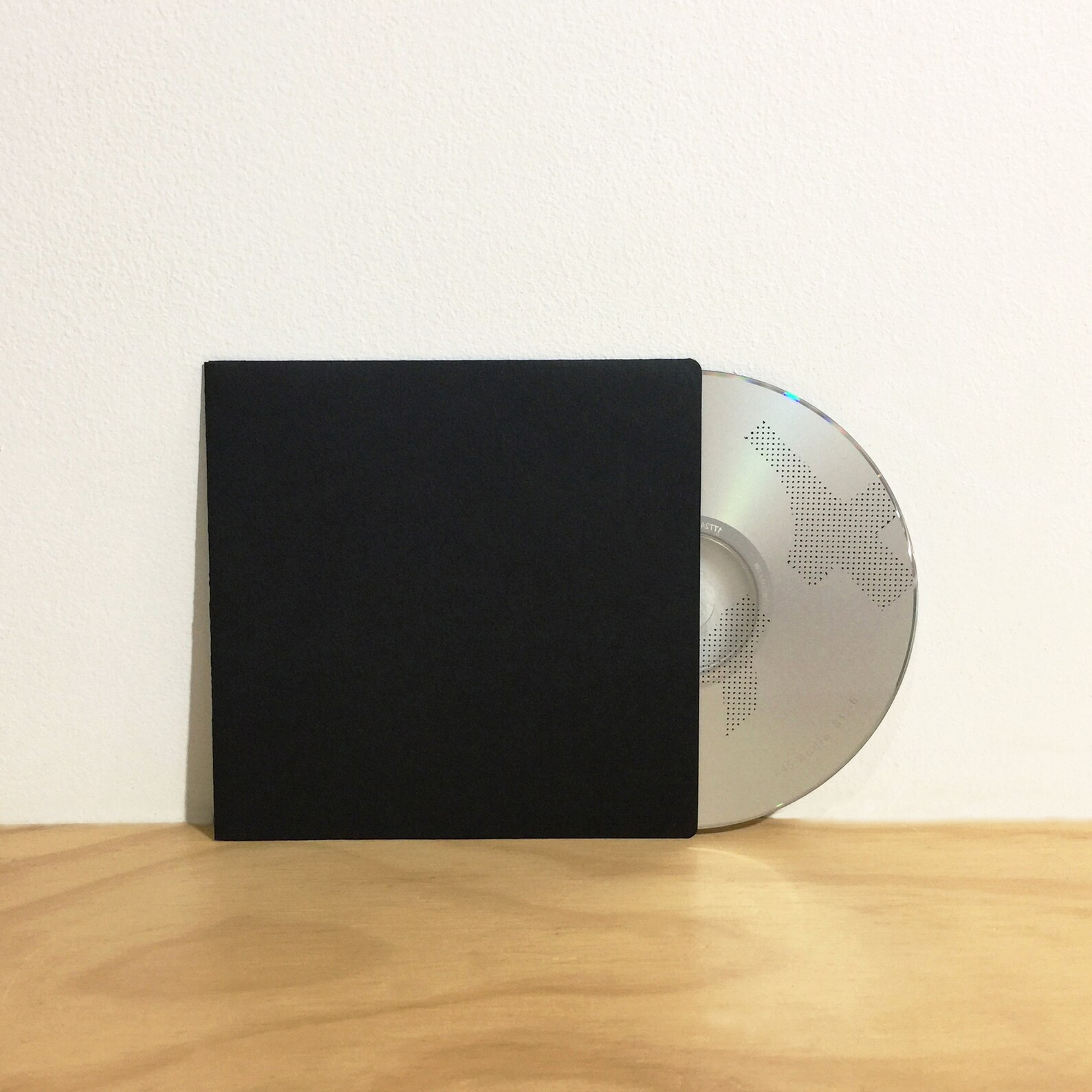 CD Inner Paper Sleeve Un-assembled Black Paper Blank - Etsy