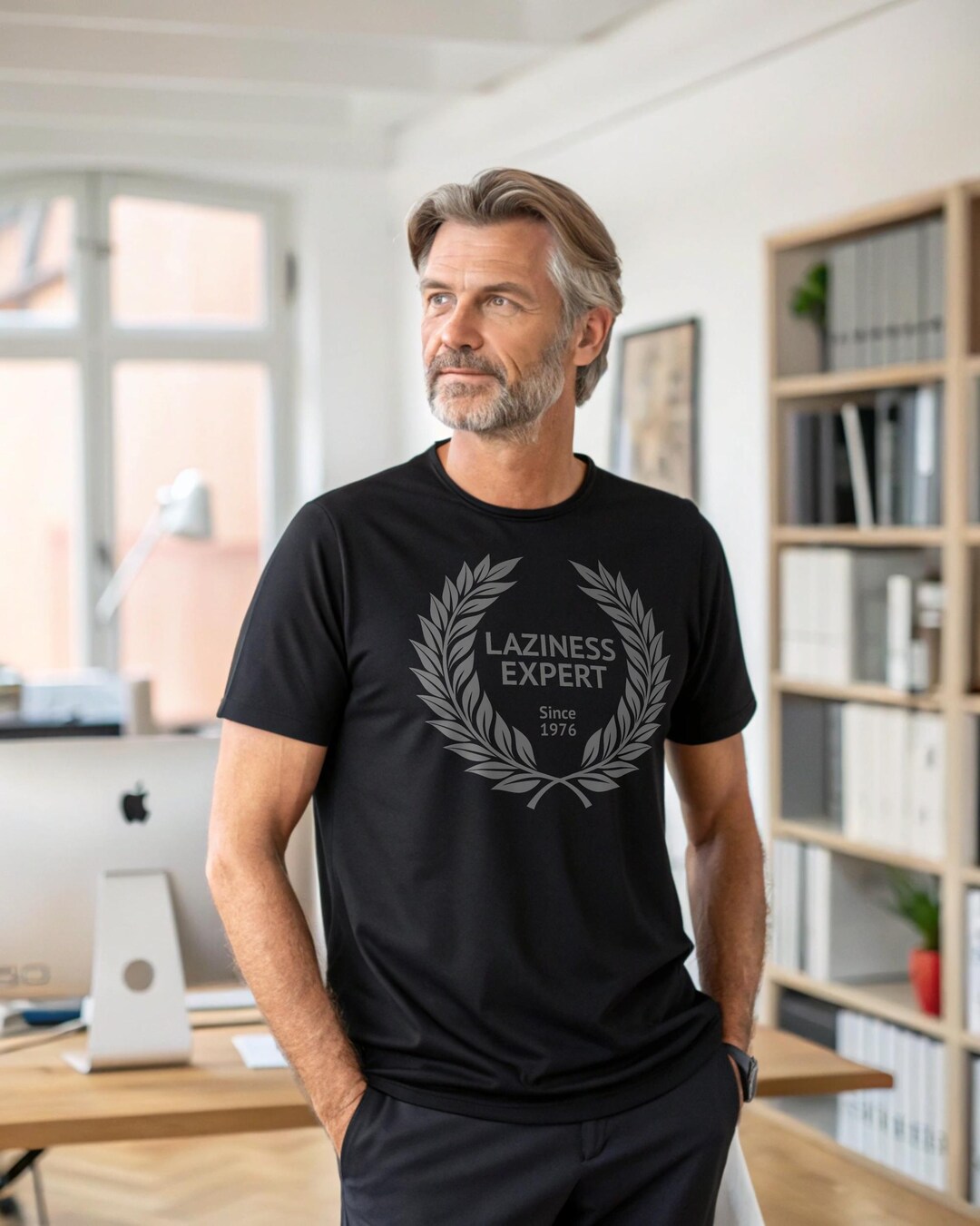 Funny Office Humor Shirt Birthday, Laziness Expert T-shirt, Boss T-shirt, Personalized Year Gift ...