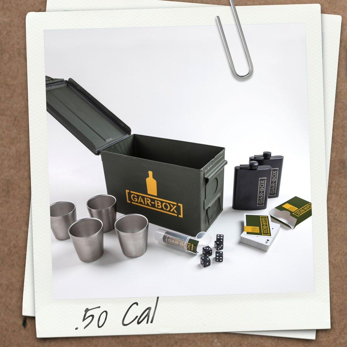 Gar-box Military Ammo Can Whiskey Set | Unique Gift for Men | Handmade ...