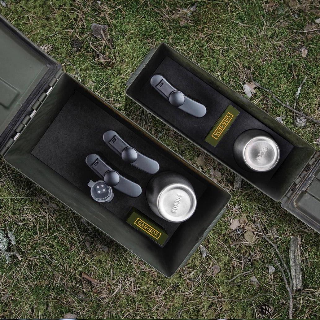 Gar-box Military Ammo Can Whiskey Set | Unique Gift for Men | Handmade ...