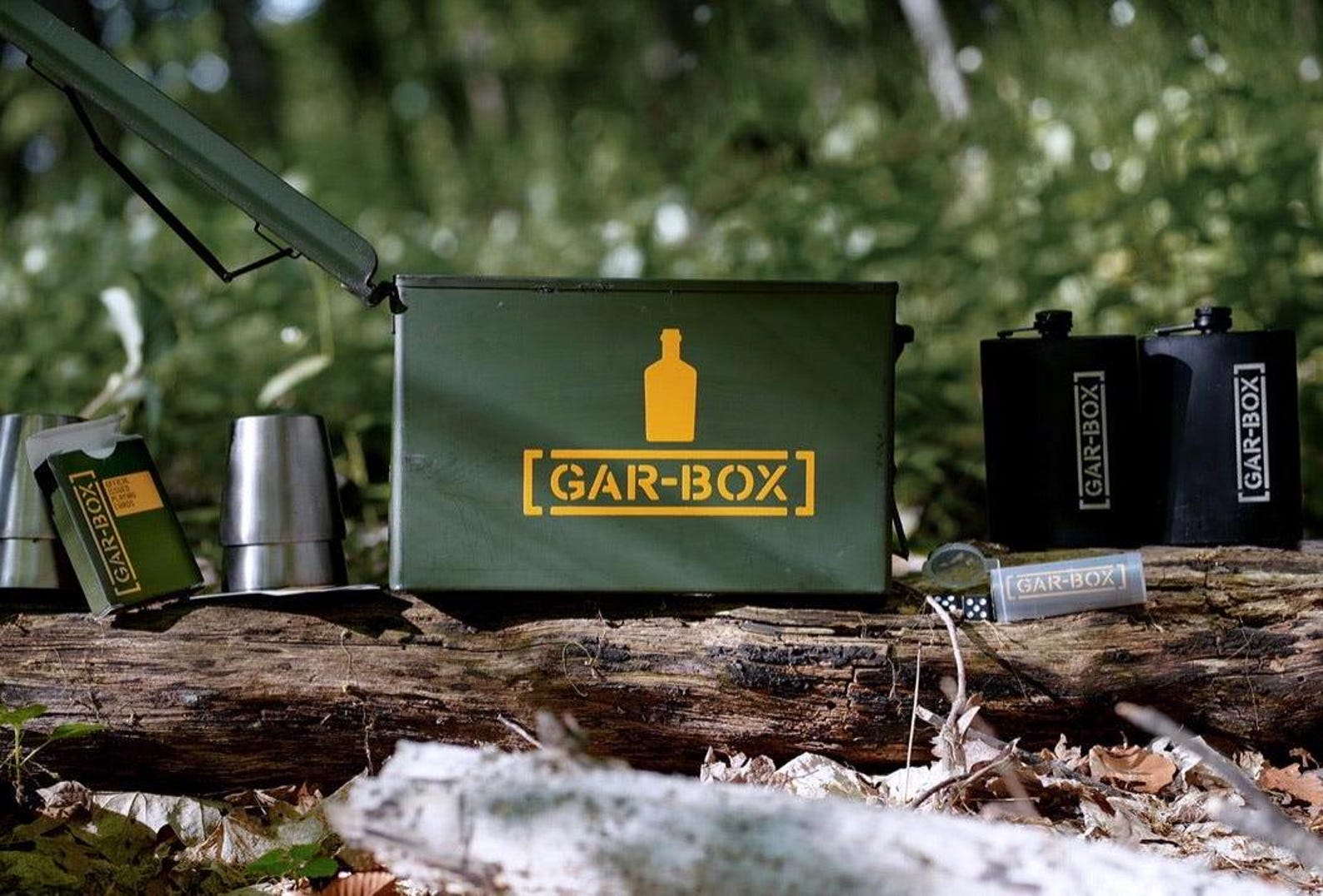 Gar-box Military Ammo Can Whiskey Set | Unique Gift for Men | Handmade ...