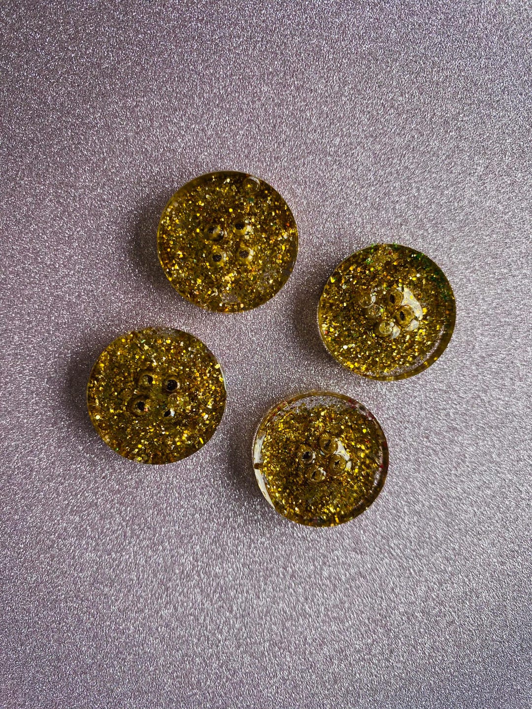 Gold Glitter Buttons - Etsy