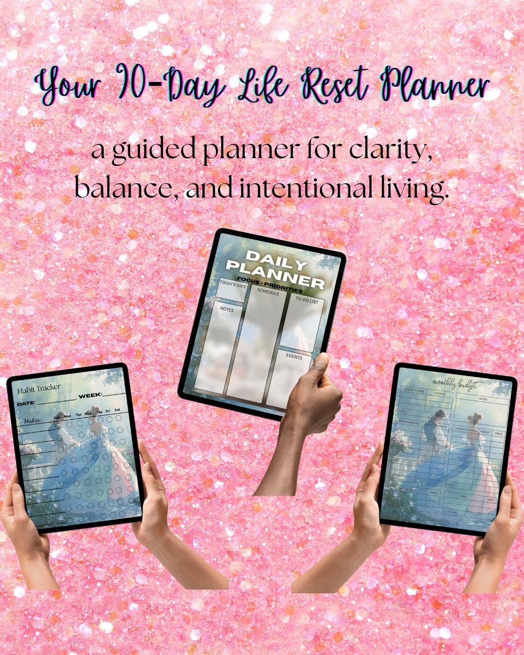 90-day Life Reset Planner 2026 | Digital Planner | Daily, Weekly ...