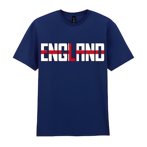ENGLAND FLAG TSHIRT English - Etsy