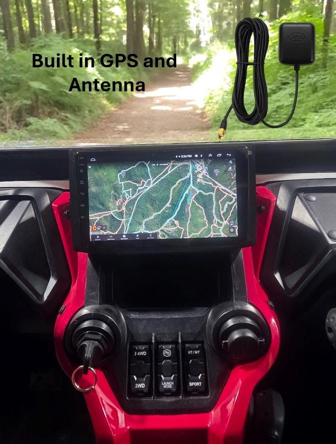 2022–2025 Honda Talon Android Radio Kit – 9” Head Unit, Backup Camera ...