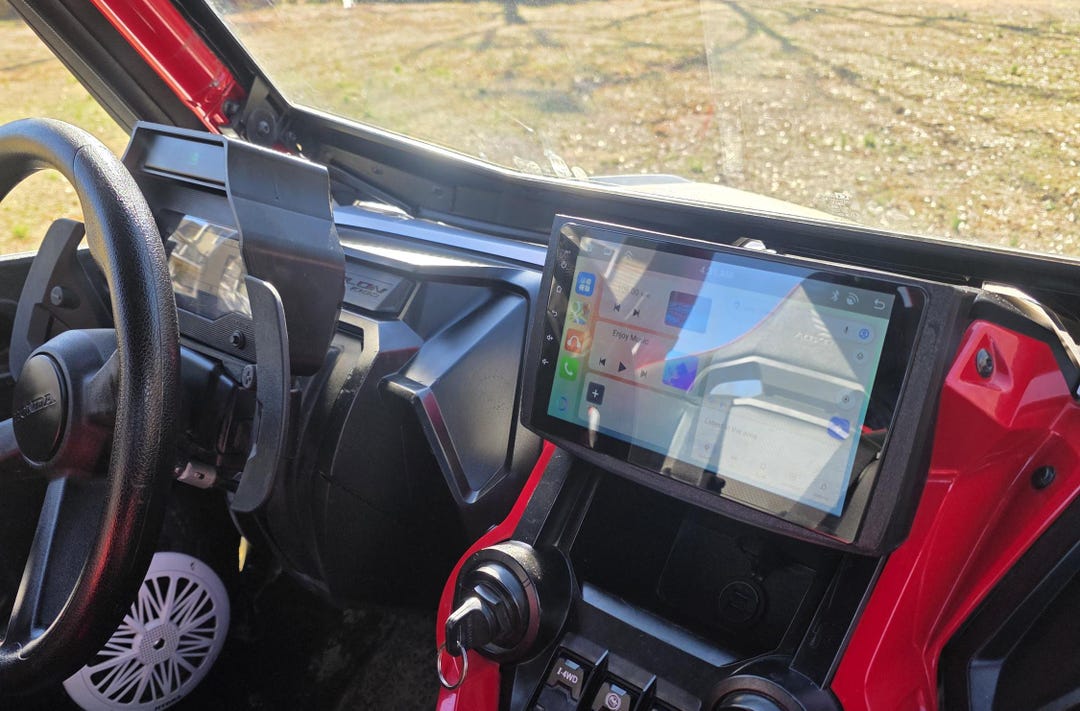 2019-2021 Honda Talon Android Radio AND Gauge Relocation Enclosure - Etsy