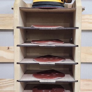 Sandpaper Storage - Shop Tools - Garage Storage - French Cleat Wall - Etsy