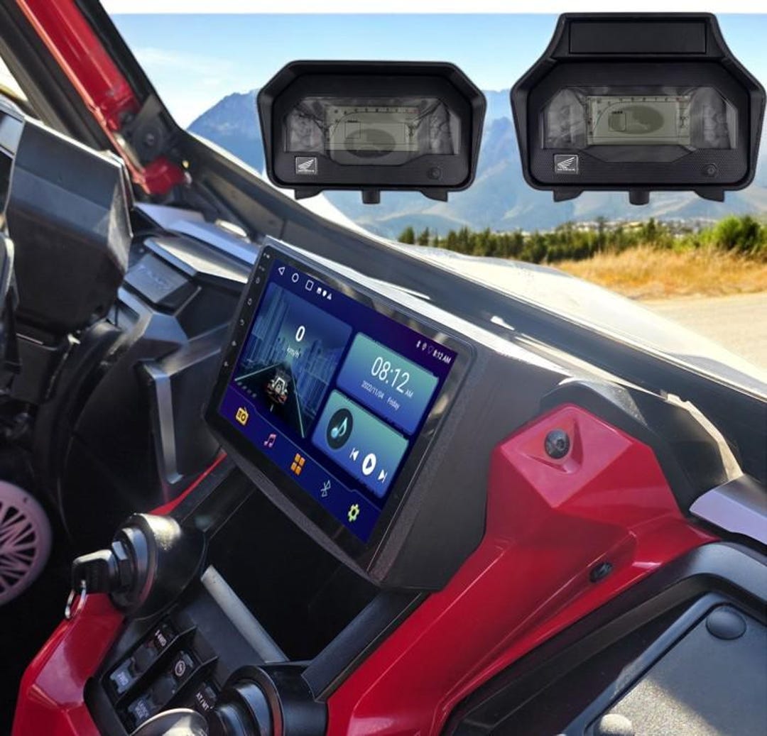 2019–2021 Honda Talon Android Radio Kit – 9” Head Unit and Backup ...