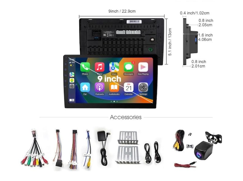 Honda Talon Android Radio + Dash Enclosure – 9” Touchscreen, Backup ...