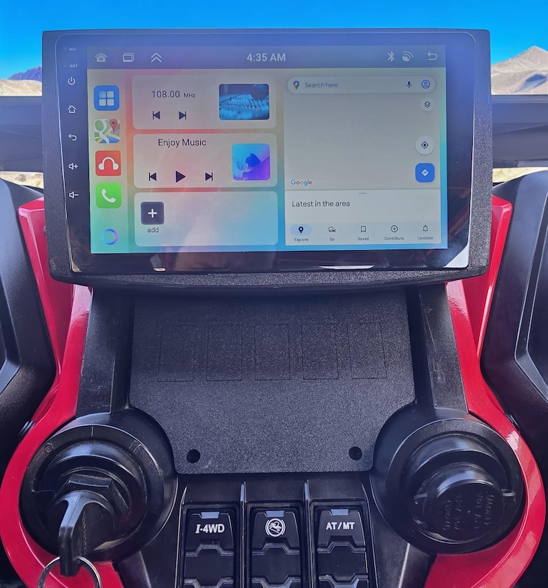 2019–2021 Honda Talon Android Radio Kit – 9” Head Unit and Backup ...