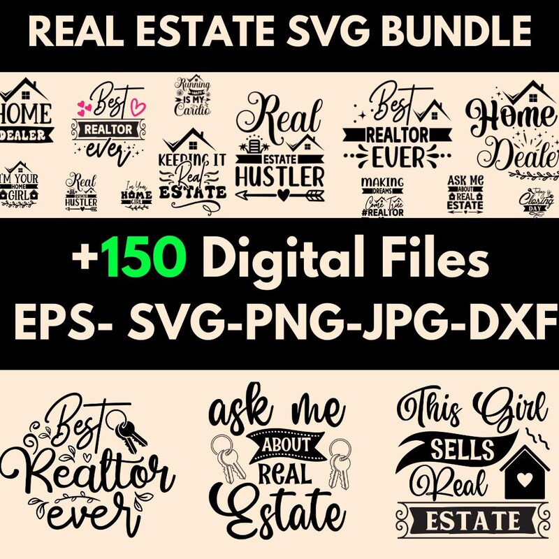Realtor Svg - Etsy