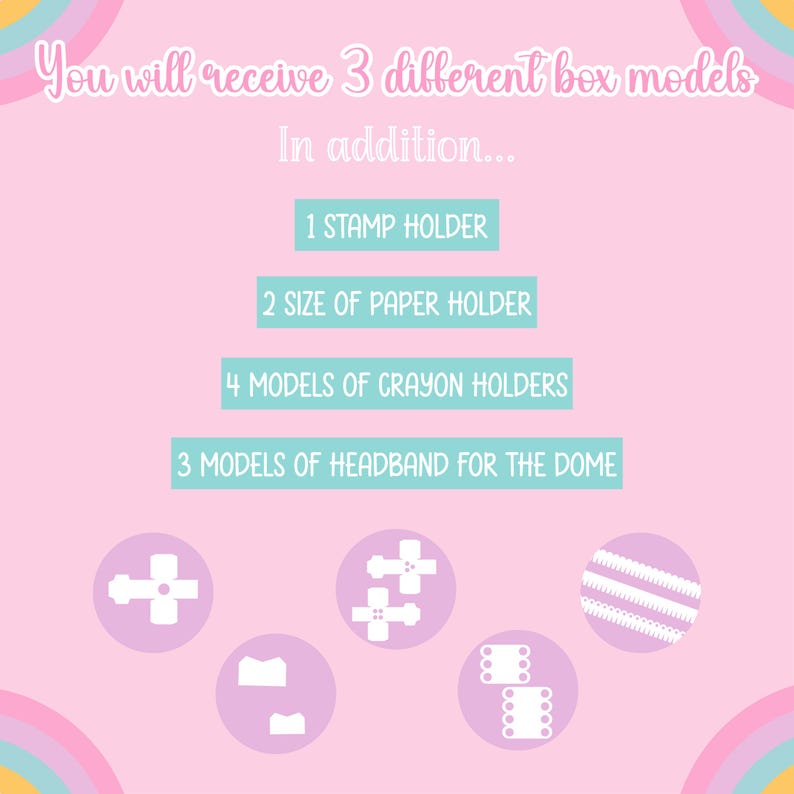 Printable Activity Box Template for Kids DIY Party Favor & Candy Holder ...
