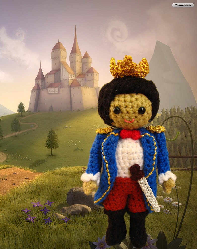 Amigurumi Prince and Princess Crochet Pattern Pdfs Childrens - Etsy