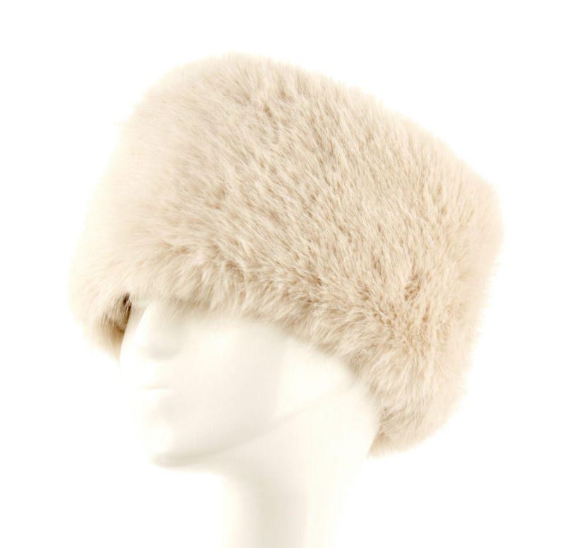 Women Winter Faux Fur Headband Headwrap Scarf Sets - Etsy