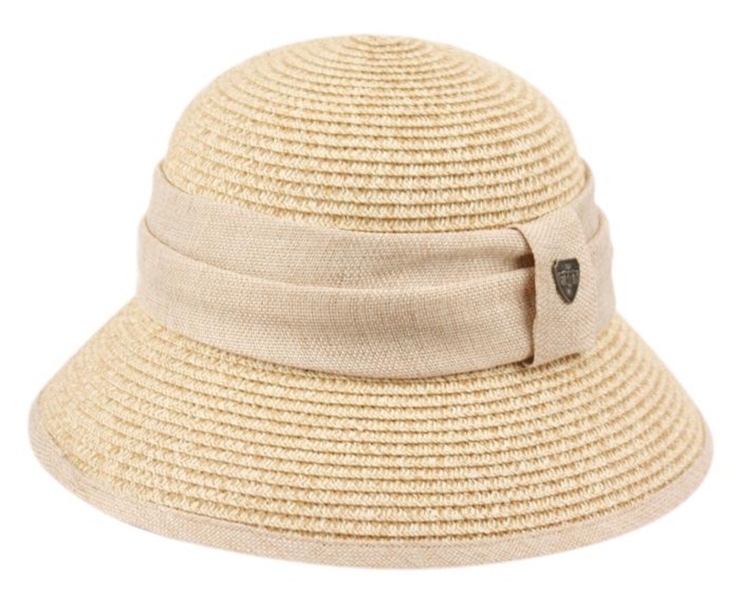 Women's Straw Braid Cloche Sun Bucket Hat - Etsy