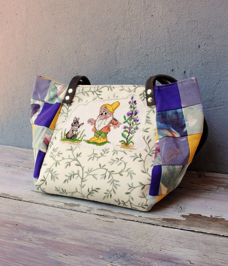 Fairy Tale Bag Snow White and the Seven Dwarfs Vintage - Etsy