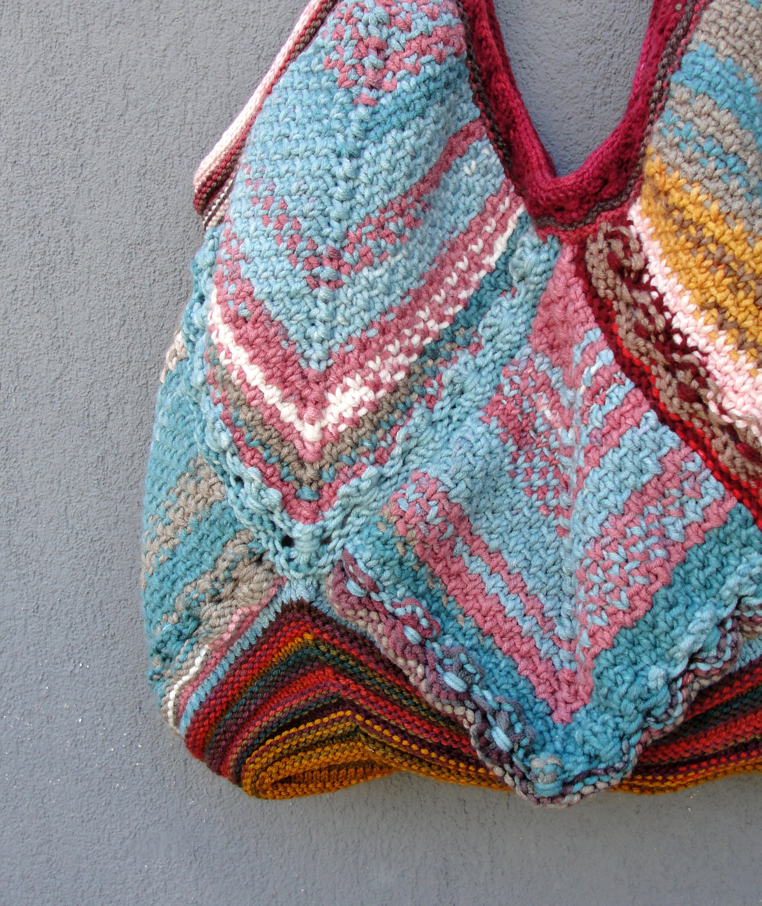 Extra Large Knitted Bag, Bohemian Bag, Yoga Bag, Beach Bag, Shopping ...