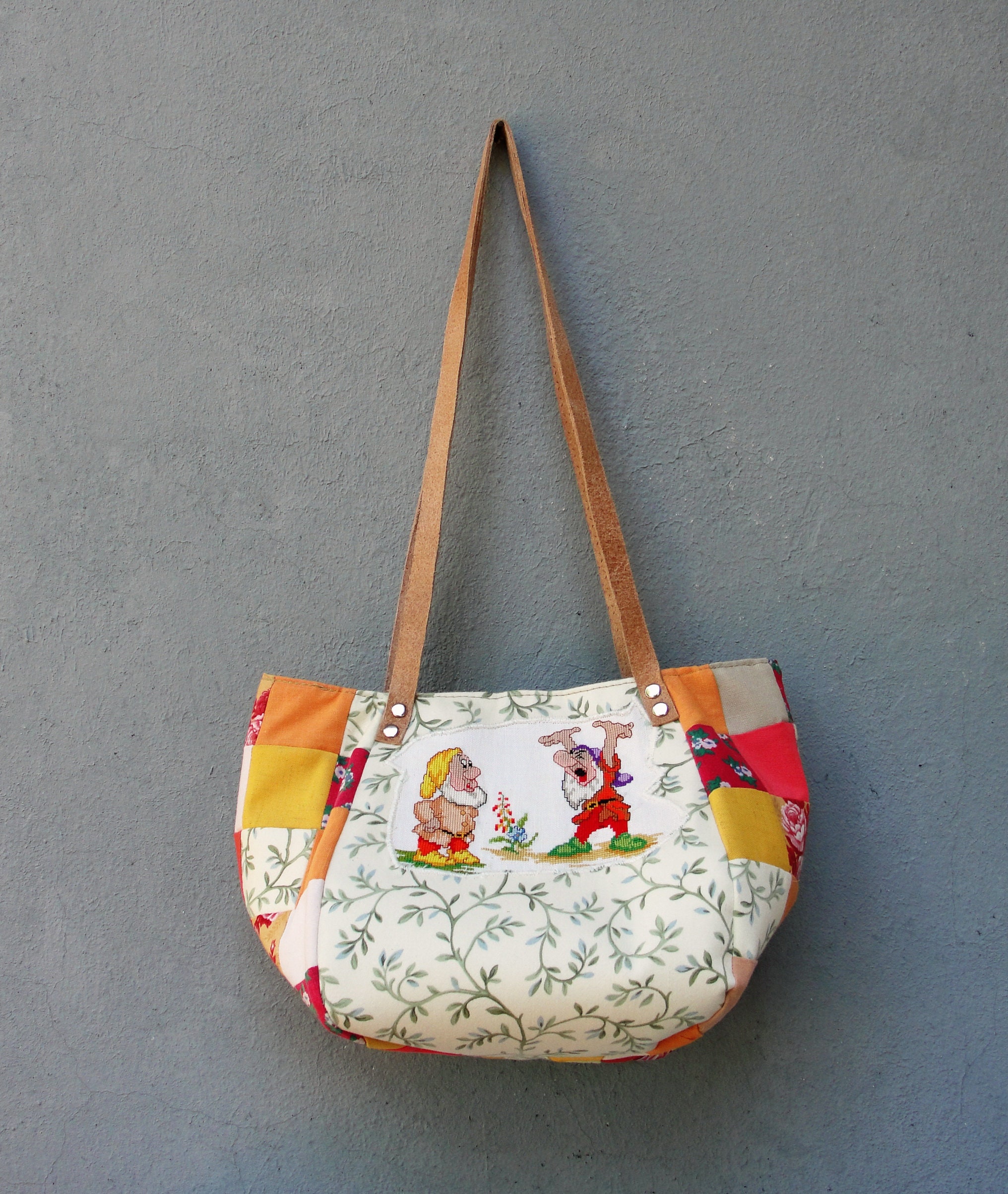 Fairy Tale Bag Snow White and the Seven Dwarfs Vintage - Etsy