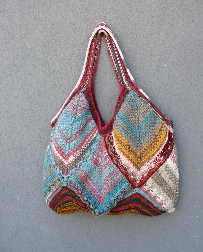 Extra Large Knitted Bag, Bohemian Bag, Yoga Bag, Beach Bag, Shopping ...