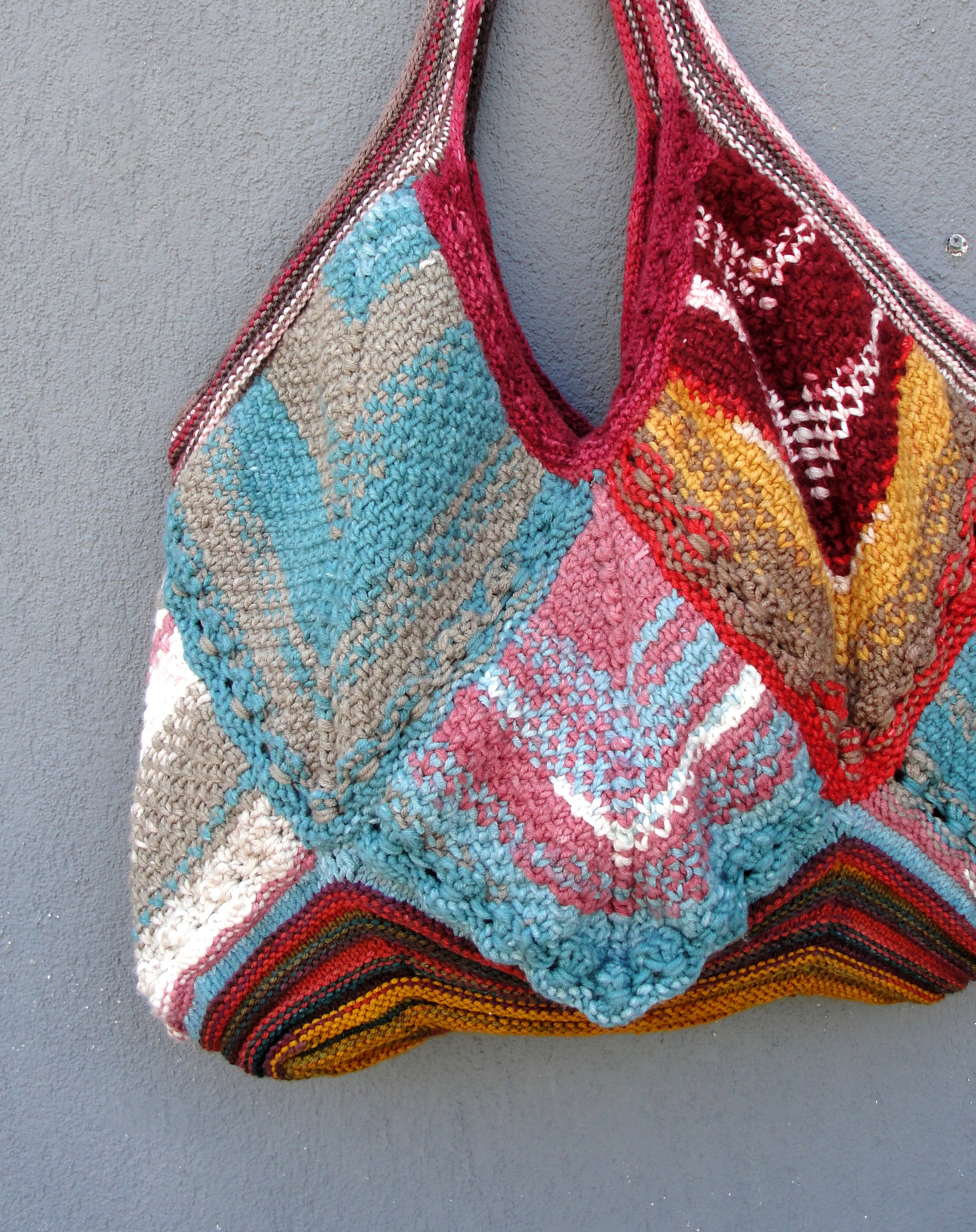 Extra Large Knitted Bag, Bohemian Bag, Yoga Bag, Beach Bag, Shopping ...