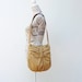 Bubble Smocked Bag With Leather Strap, Textured Pleaded Tote With Hand ...