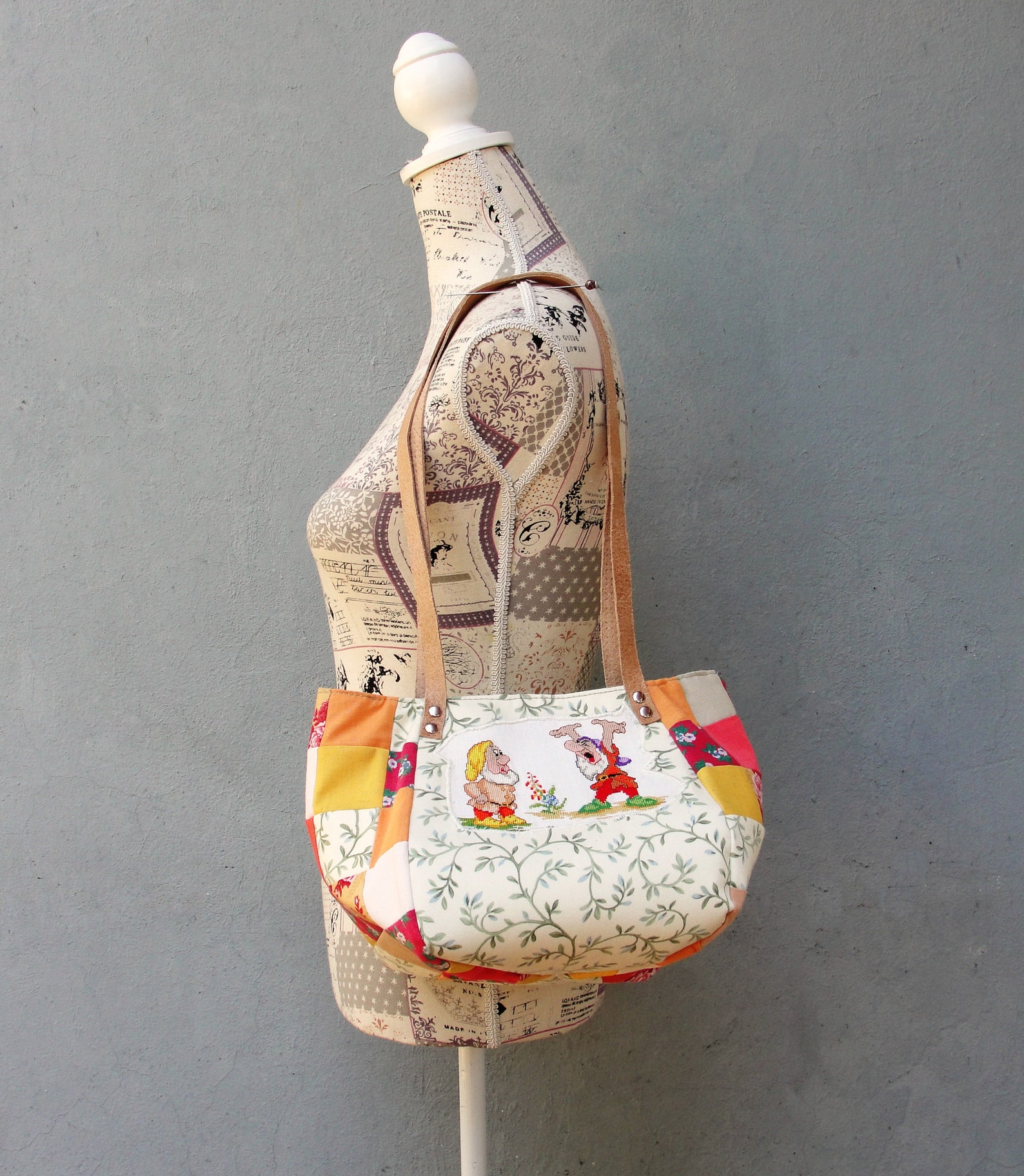 Fairy Tale Bag Snow White and the Seven Dwarfs Vintage - Etsy