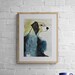 Original Dog Watercolor Portrait: Abstract Dog Painting, Expressive Pet ...