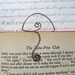 Copper Toadstool Bookmark, Mushroom Bookmark, MADE TO ORDER, Solid Copper, Copper Wire, Book ...
