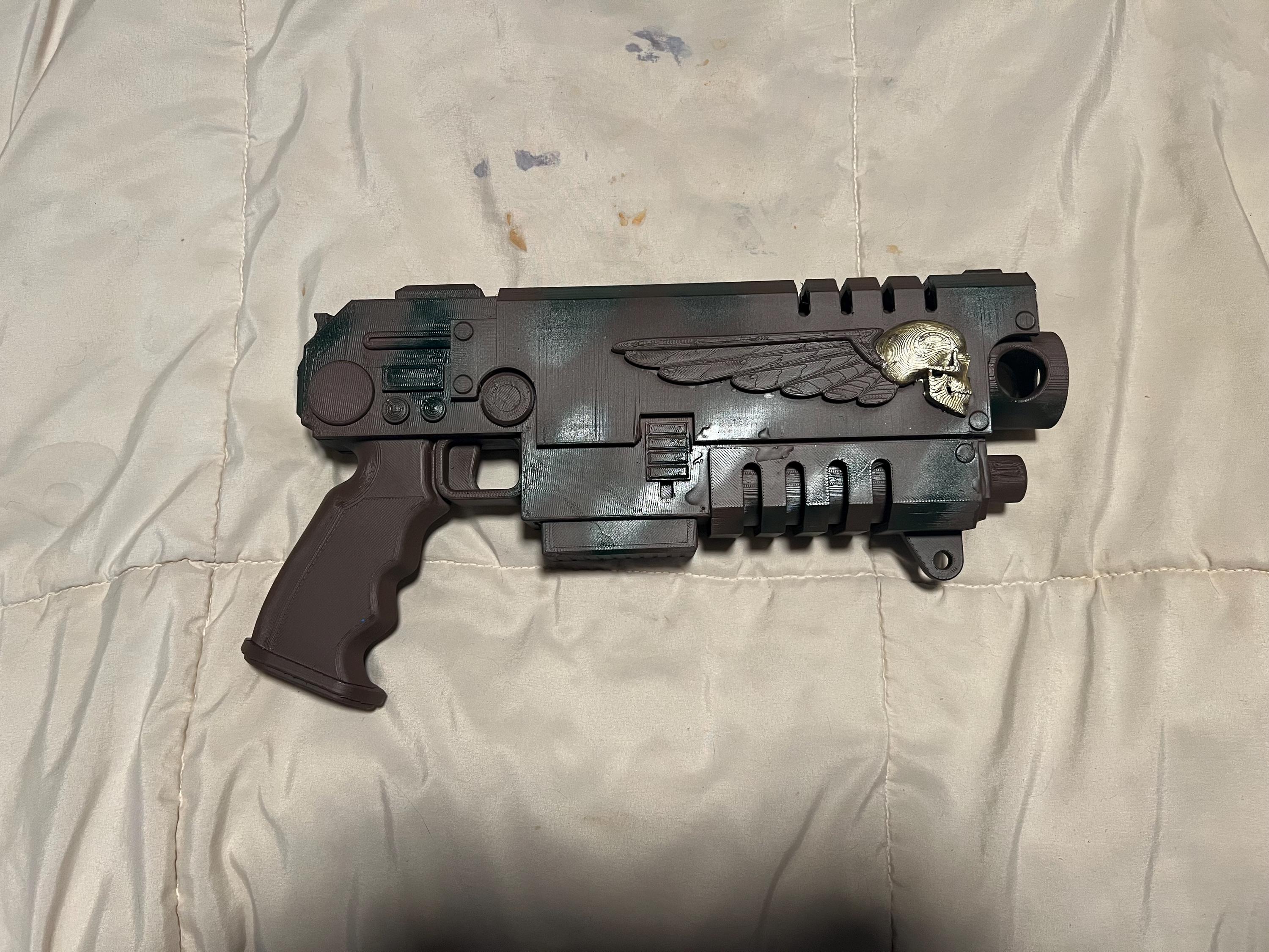 Warhammer 40K Bolt Pistol Cosplay Prop - Etsy