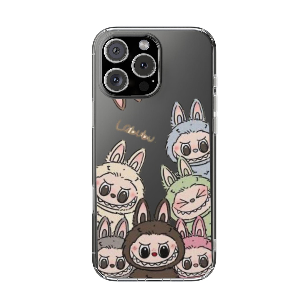 Labubu Team! Clear Phone Cases - Etsy