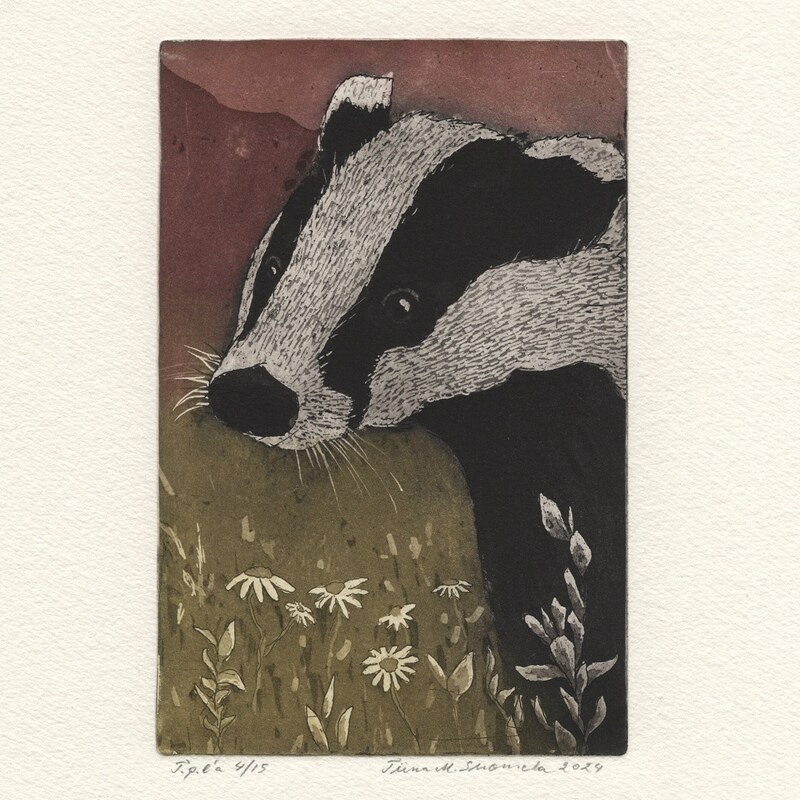 Etching Print - Etsy