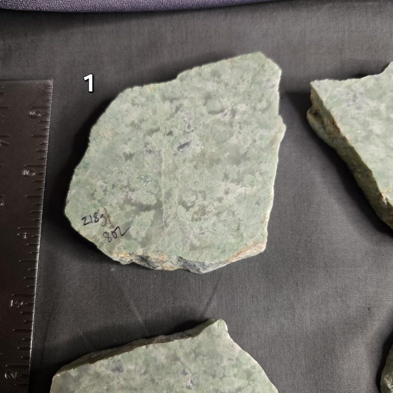 Rough Natural Cut Lapidary Cabbing Slabs, Polished Slice of Stone, Home ...