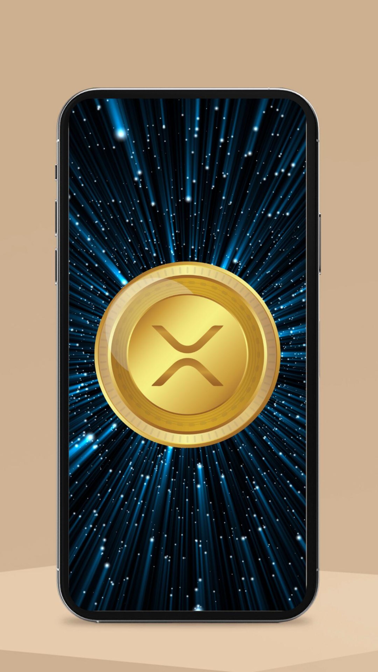 XRP Coin DIGITAL WALLPAPER for Phones - Etsy