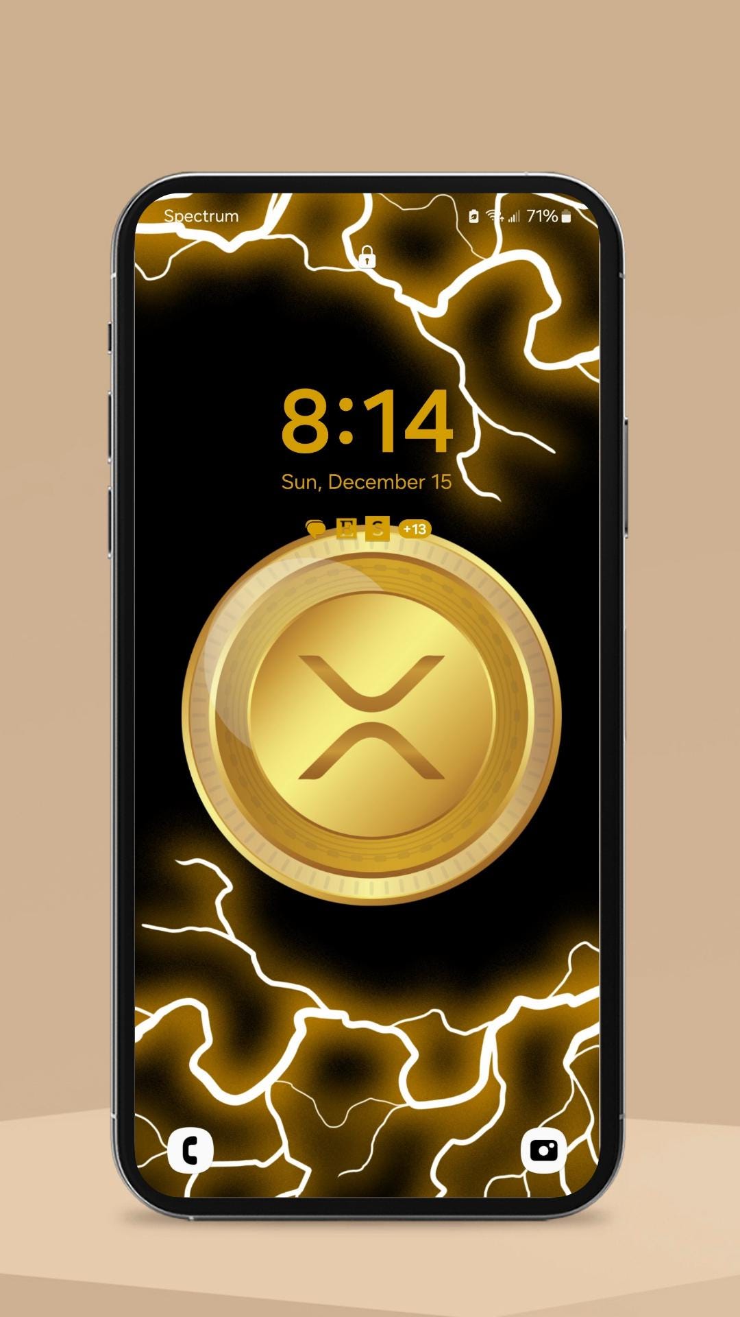 XRP Coin DIGITAL WALLPAPER for Phones - Etsy