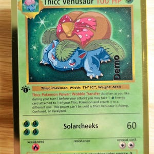 Thiccachu + 2 Random Thicc Metal Card Mega Bundle! - Etsy