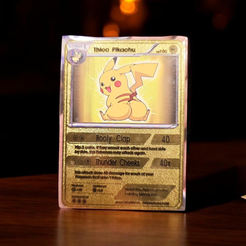 Thicc Pikachu - Etsy